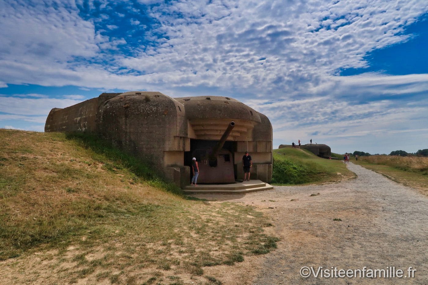 Les batteries allemandes de Longues-sur-Mer | Visite en famille
