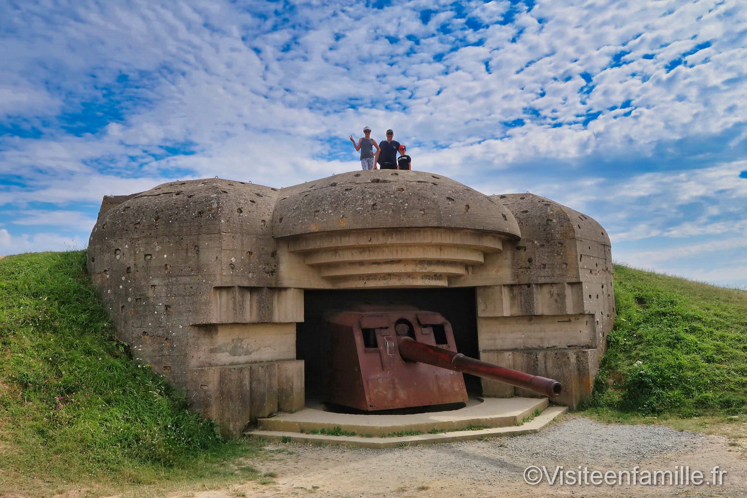 Les batteries allemandes de Longues-sur-Mer | Visite en famille